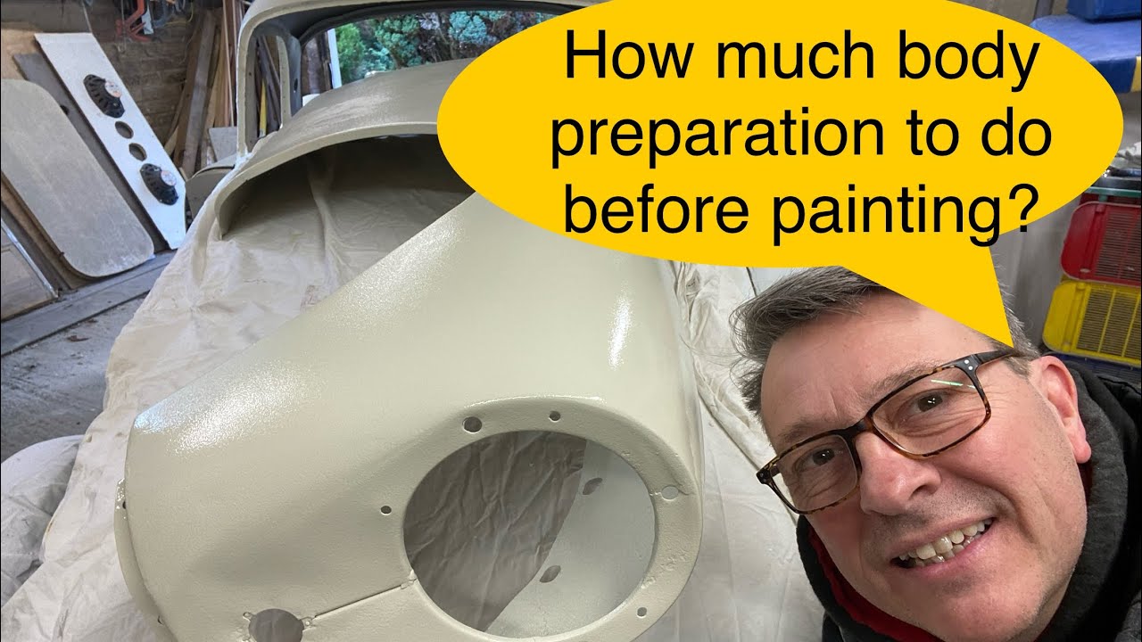 When should I finish body preparation and start painting my car. MGA ...
