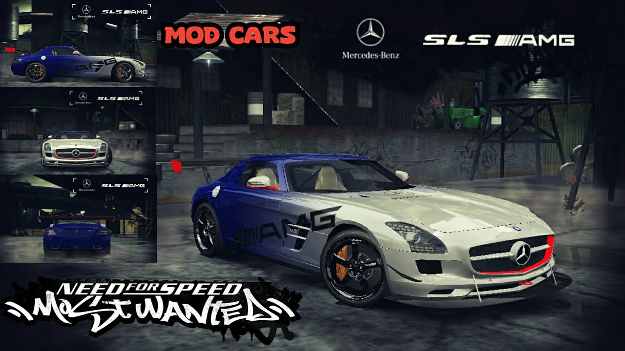 Modif mobil Mercedes Benz SLS AMG - Need For Speed Most Wanted ...