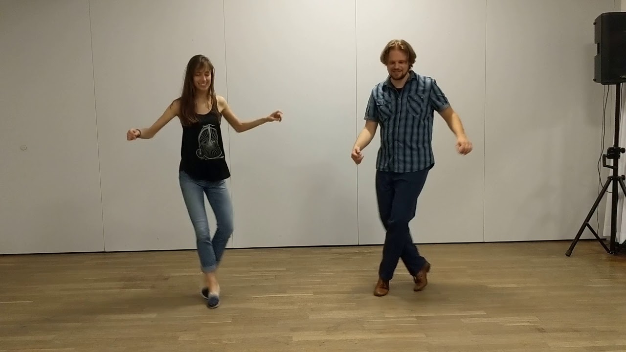 Shag - week 5 - camel walk, shag out, chugs Vs stomp off - YouTube