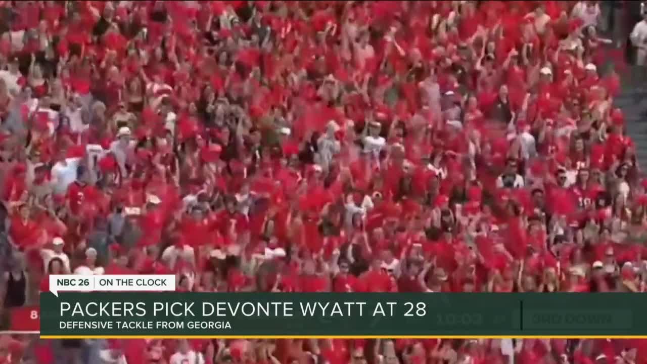 The Green Bay Packers select two Georgia Bulldogs in round one of the ...