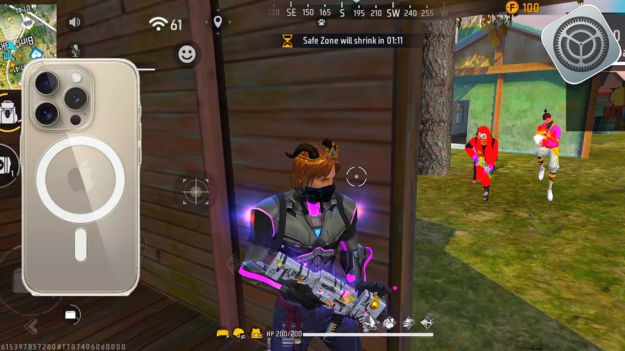 ⚡ Iphone 15 Free Fire Max Gameplay Test ⚡ Iphone 15 Free Fire Max ...