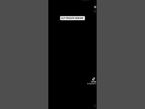 AUT PRIVATE SERVER CODE CODE AT VIDEO - YouTube