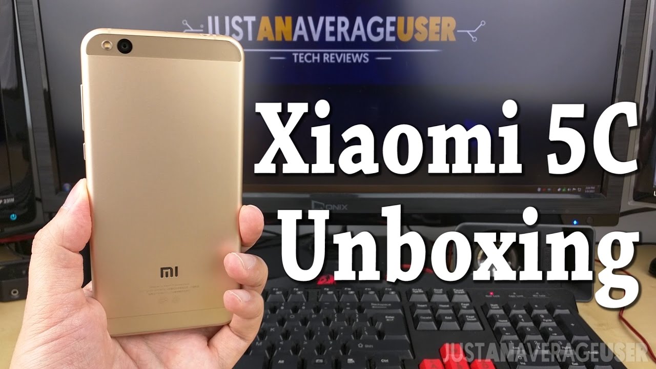 Xiaomi Mi 5C Unboxing and First Look! - YouTube