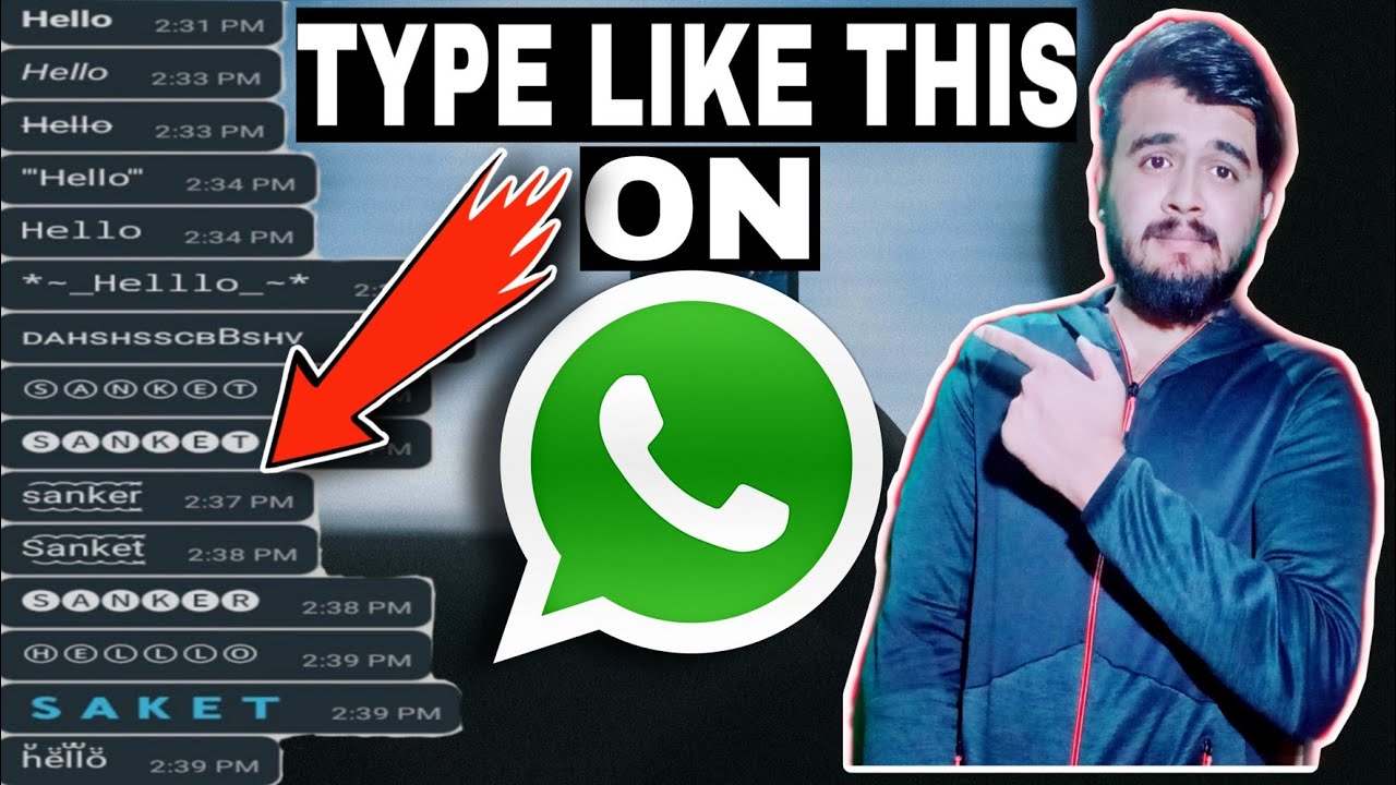 How To Change Whatsapp Font Style WITHOUT ANY EXTERNAL APP YouTube How To Change Whatsapp Font Style WITHOUT ANY EXTERNAL APP YouTube