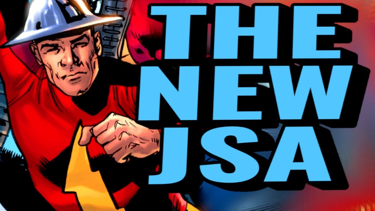 New JSA Series by Geoff Johns and Bryan Hitch! (Live Preview) - YouTube