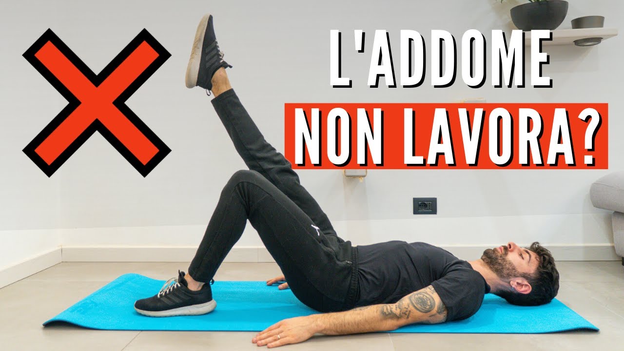 Come Fare Gli Addominali Correttamente: addome forte ed evidente (senza ...