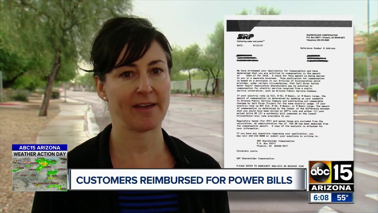 Several APS customers reimbursed for their utility bills - YouTube