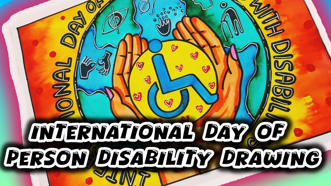 World Disabled Day Drawing | World Handicapped Day Drawing ...
