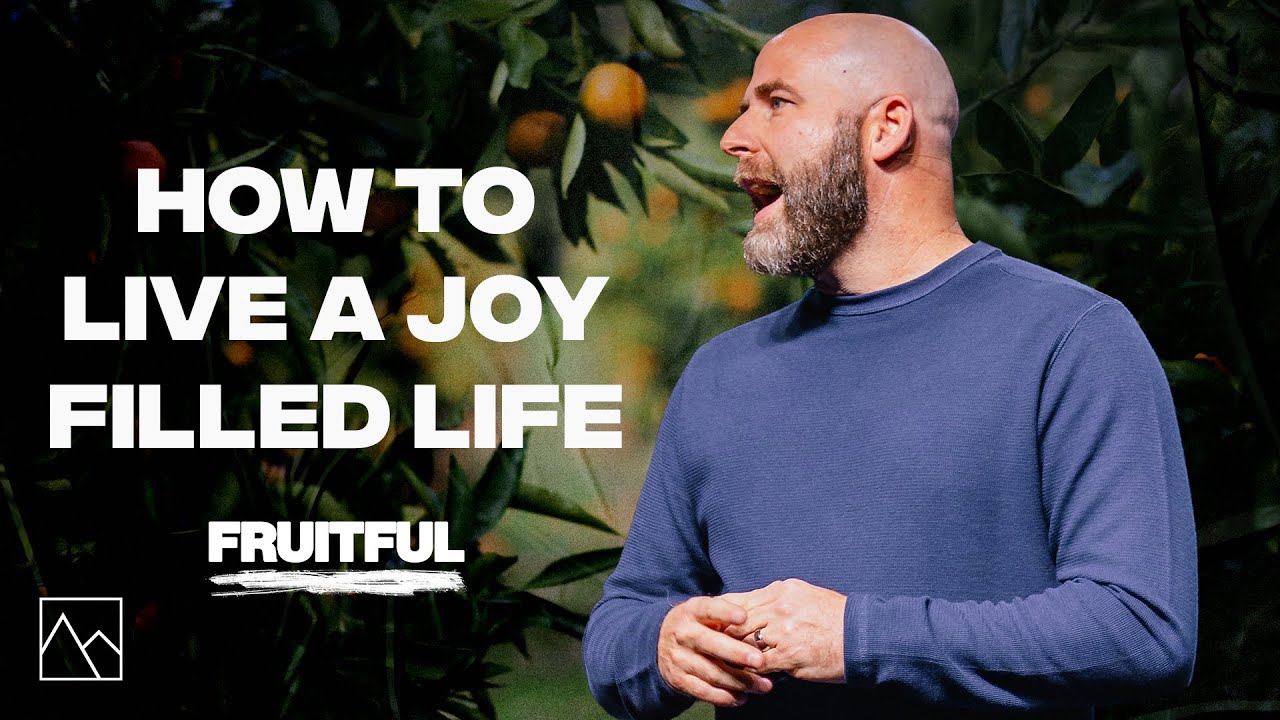 How To Live A Joy Filled Life | Pastor Aaron Begley - YouTube