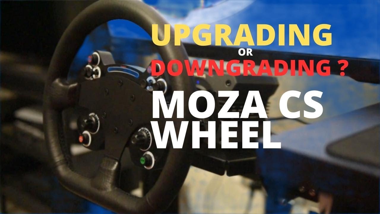 Modding My Moza Racing CS Steering Wheel | $25 Custom Steering Wheel ...