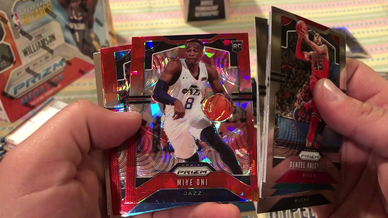 2019-20 Panini Prizm Basketball Target Exclusive Mega box break - YouTube