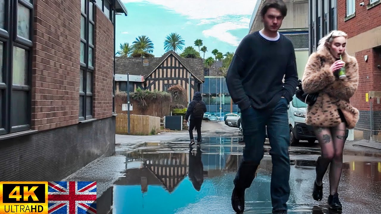 Peaceful Winter Walk: Coventry City Centre in 4K | February 2025 - YouTube