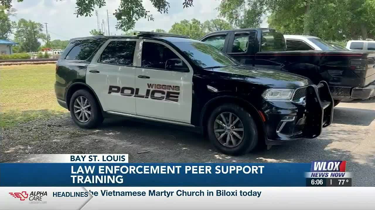 Law enforcement peer support training in Bay St. Louis - YouTube