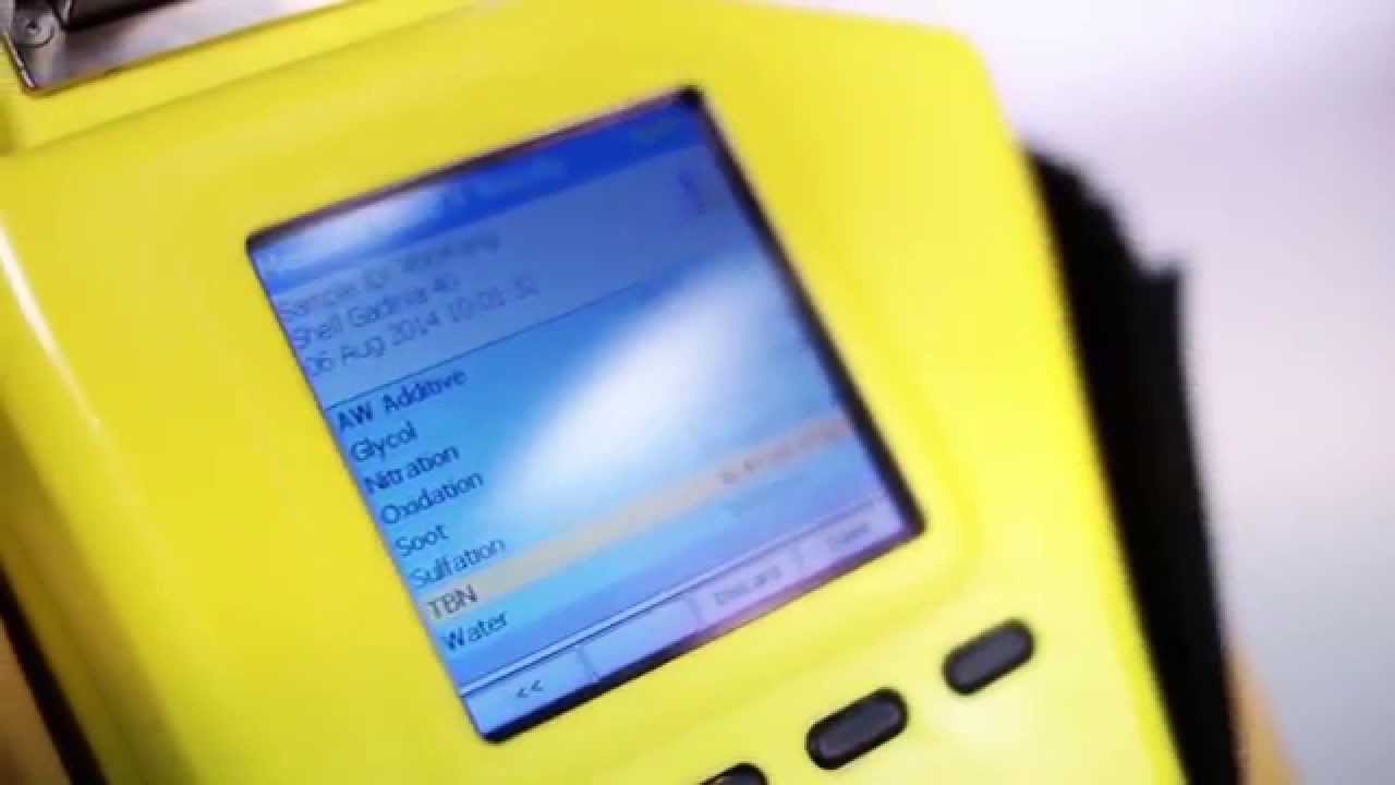 FluidScan® Q1000 - Eliminating uncertainty in oil condition - YouTube