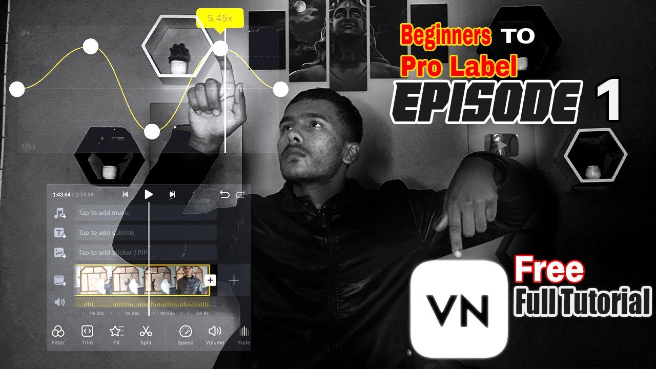 vn video editing full tutorial for beginners in hindi 2024 | vn video ...