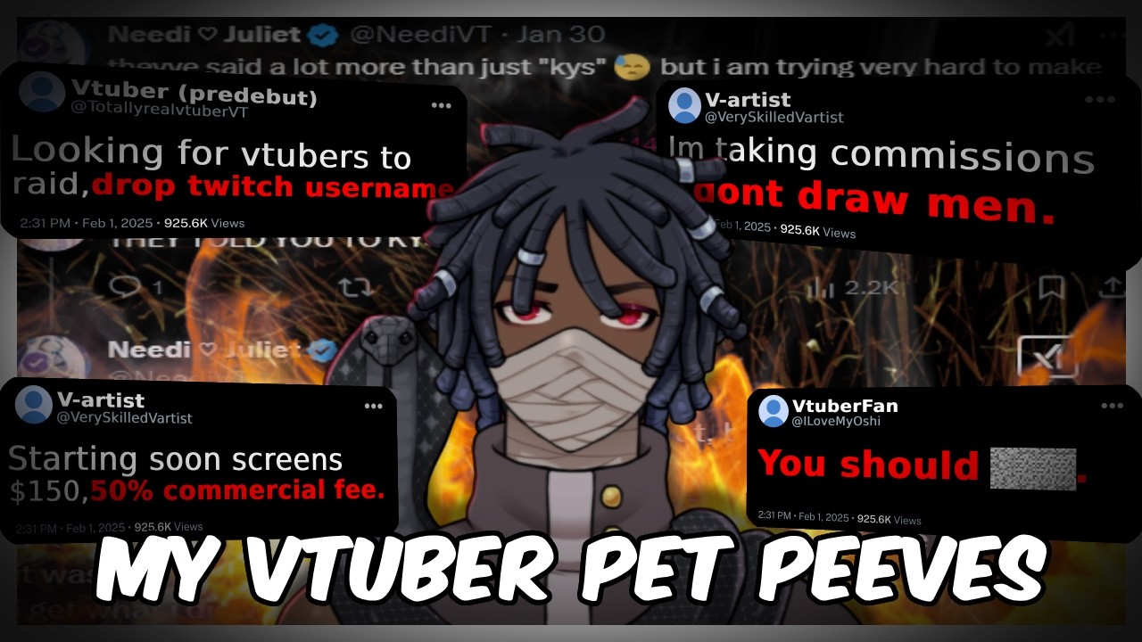 My Vtuber Pet Peeves. - YouTube