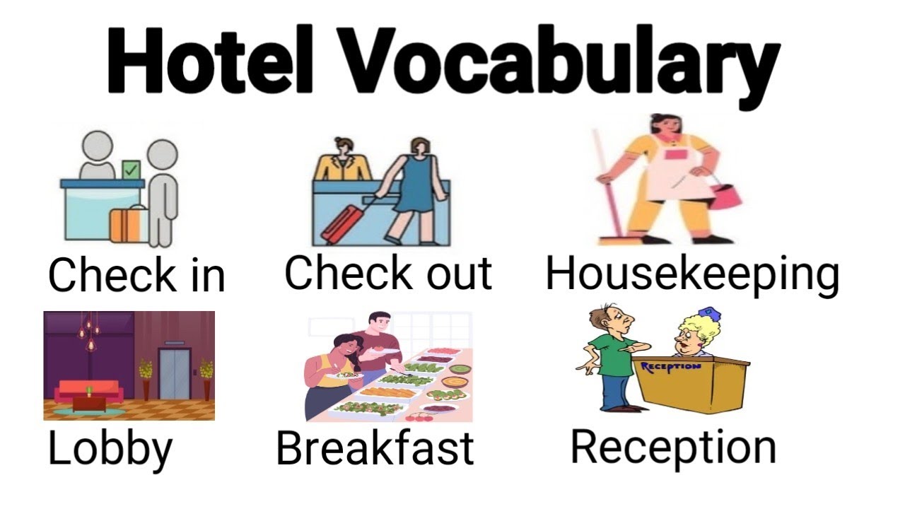 Hotel Vocabulary | Easy English Words for Beginners | Learn English ...