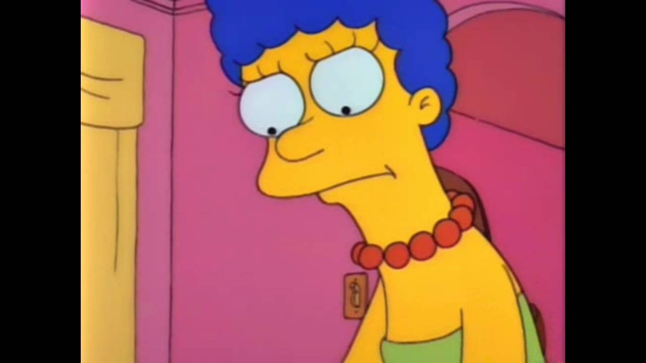 Marge 'washing the dishes' - YouTube