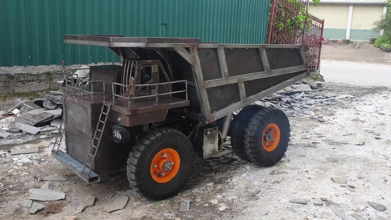 CAT 797 scale 1/14 | rc truck | part 8, how to make rc truck... - YouTube