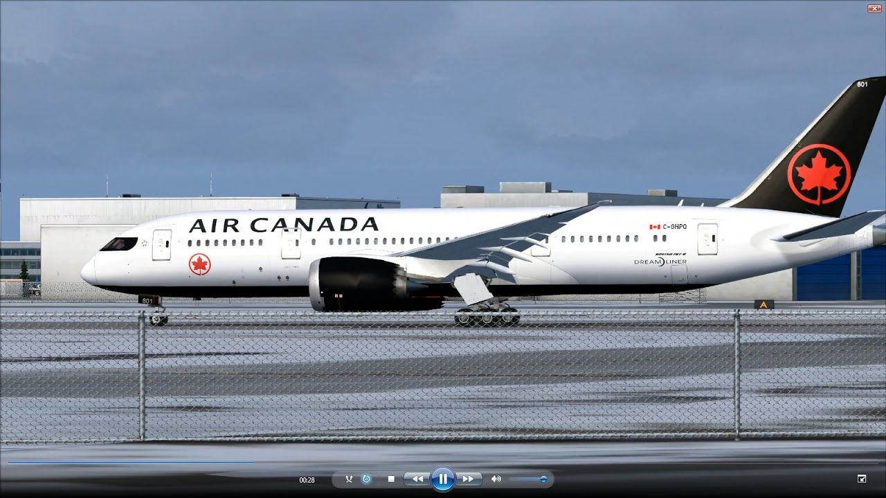 Air Canada "New Livery" Boeing 787-8 Dreamliner (YUL) Montreal ...