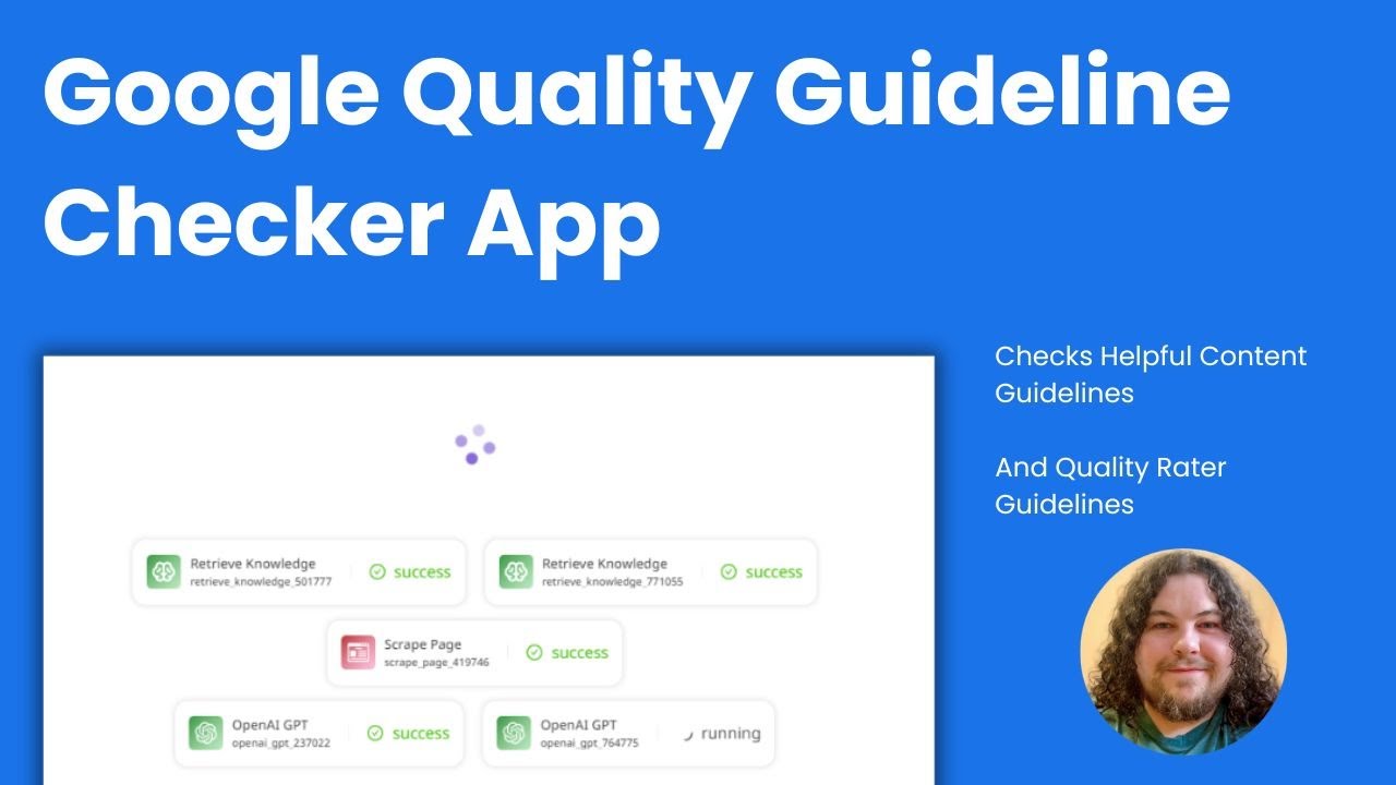 Google Quality Rater & Helpful Content Guideline Checker App - YouTube
