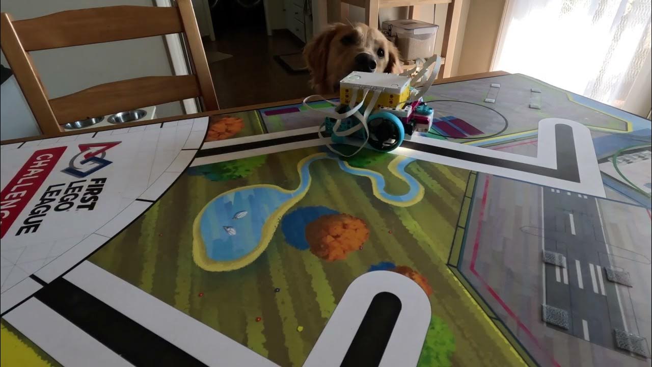 Lego Spike Prime: Color Sensor Lesson 4 Line Follow for Distance - YouTube