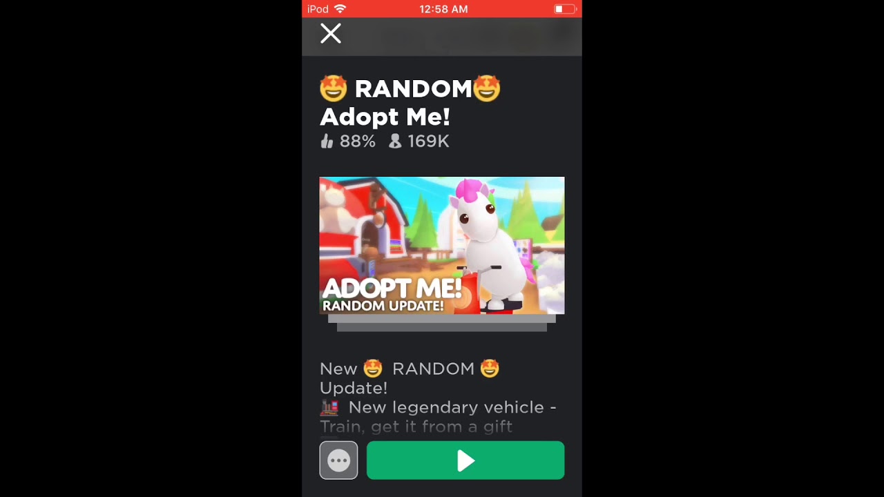 New Adopt Me Random Update in roblox - YouTube