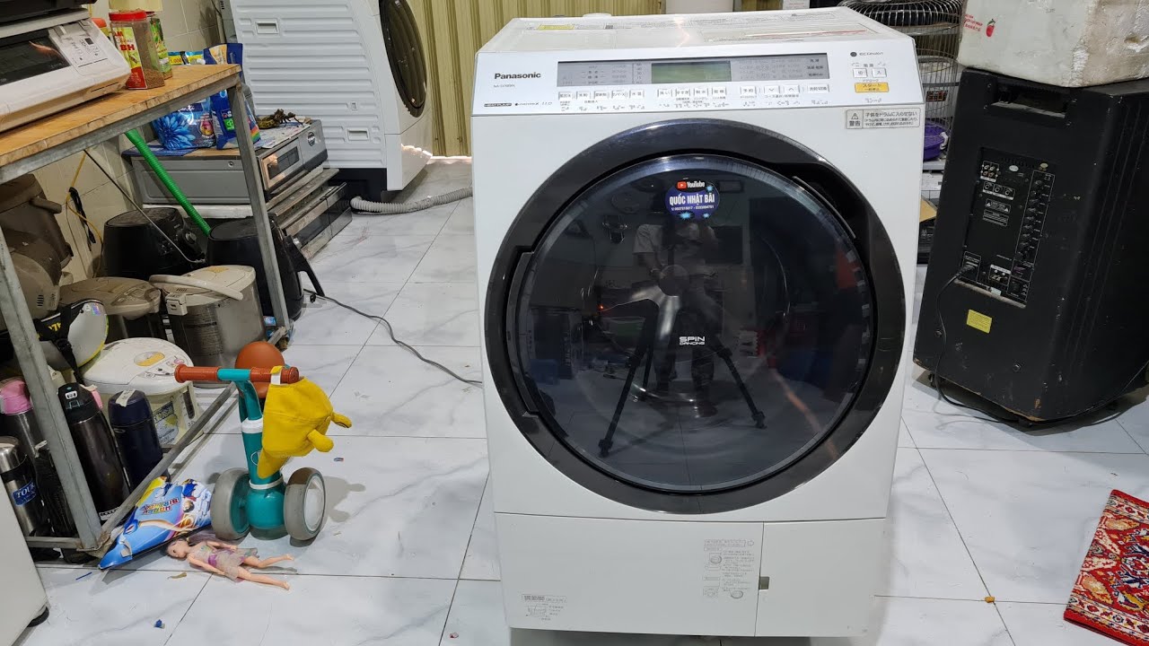 Máy giặt Nhật Panasonic VX890 công nghệ khử mùi nanoX - máy giặt Nhật ...