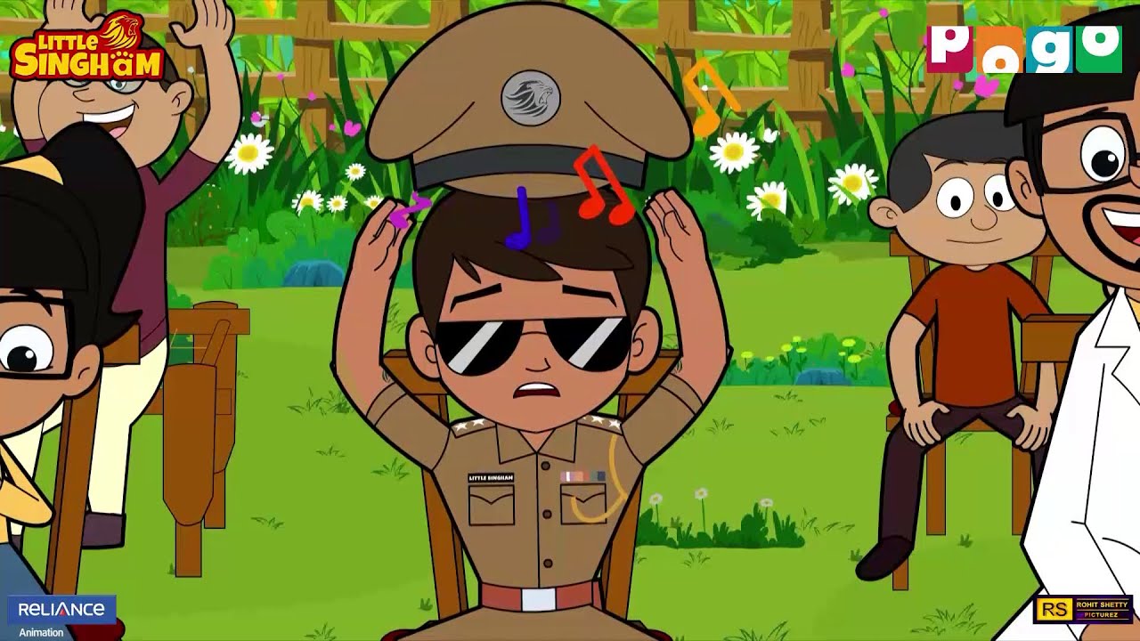 International Music Day | Little Singham Cartoon | Cartoons in Hindi ...