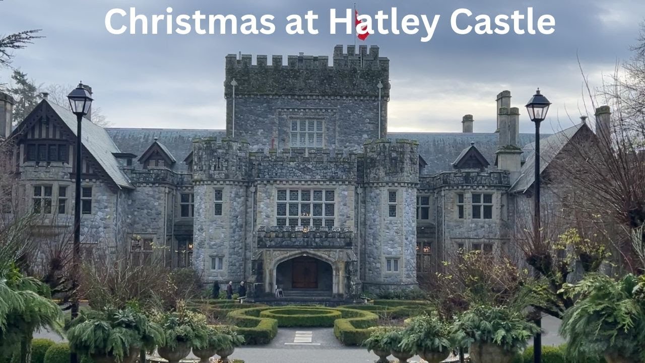 Christmas Inside Hatley Castle, Victoria BC, Canada - YouTube