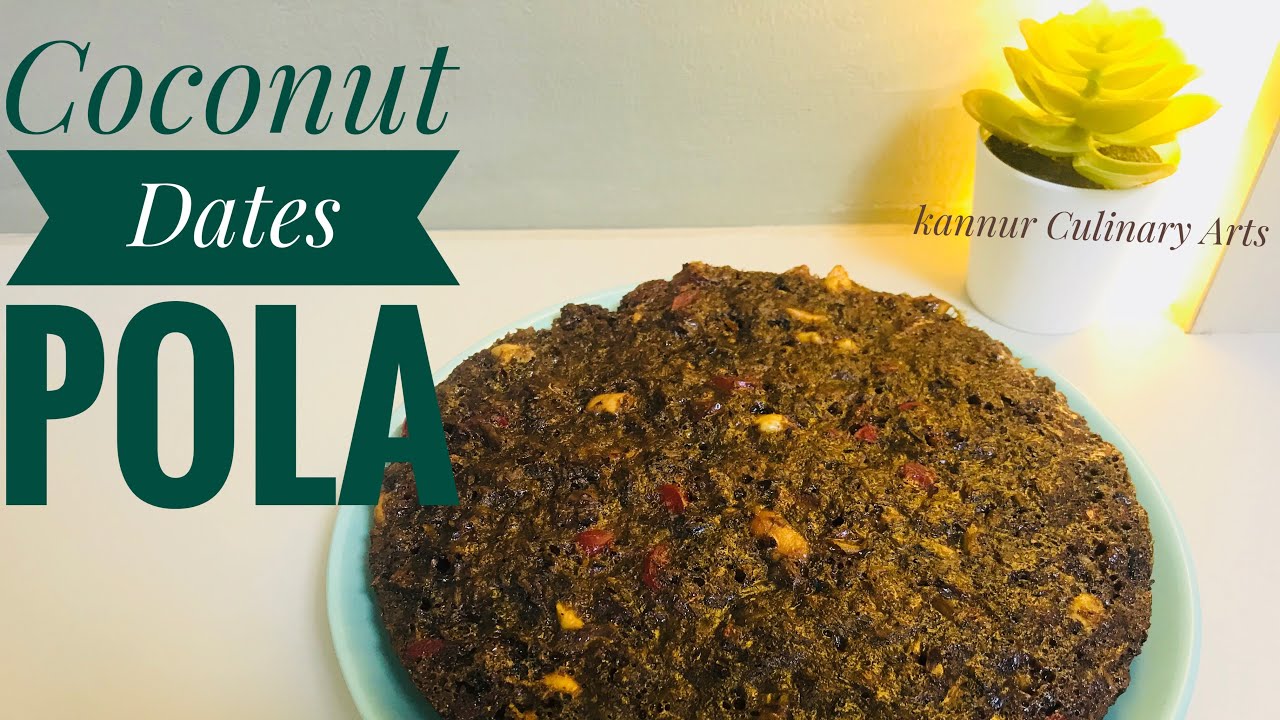 Coconut Dates pola /കോക്കനട്ട് ഡേറ്റ്സ് പോള/Kannur Culinary Arts - YouTube