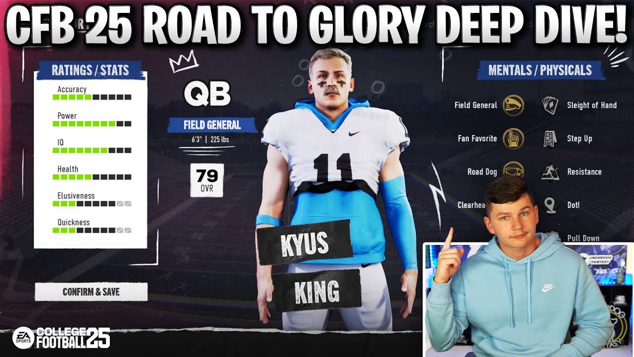 CFB 25 ROAD TO GLORY DEEP DIVE! POSITION OPTIONS, ABILITIES, AND SO ...