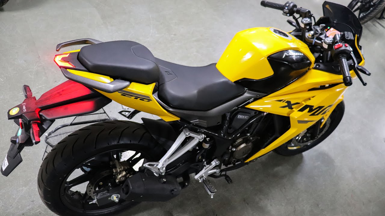 2024 Hero Karizma XMR 210 E20 Model Yellow Color Review🔥On Road Price ...