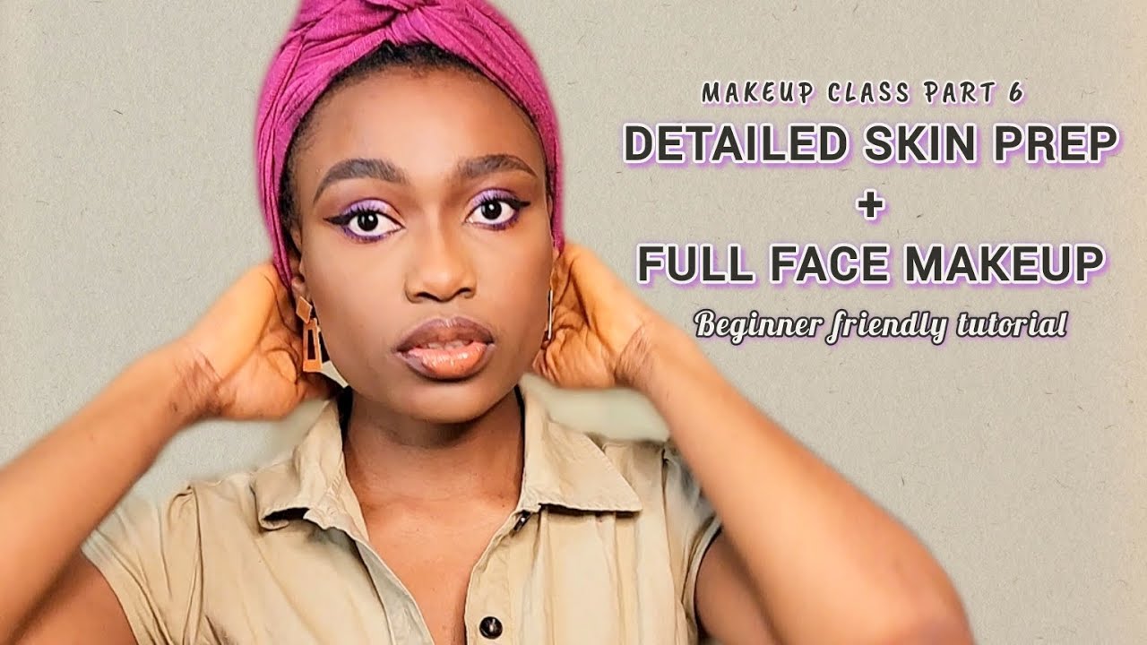 Detailed Makeup Tutorial for oily skin and Beginners + Bold Eyebrows ...