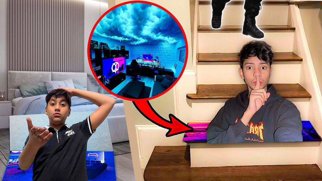 I BUILD 4 SECRET ROOM IN MY HOUSE🤯😱 - YouTube