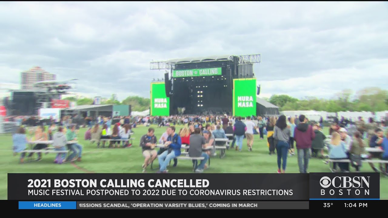 Boston Calling Cancels 2021 Music Festival - YouTube