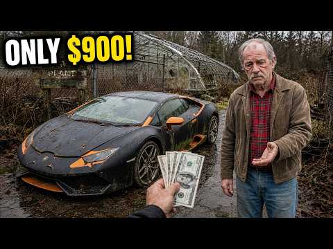 I Bought an Abandoned 2014 Lamborghini Huracan for $900! Left to Rot 10 Years (SuperCar Restore)
