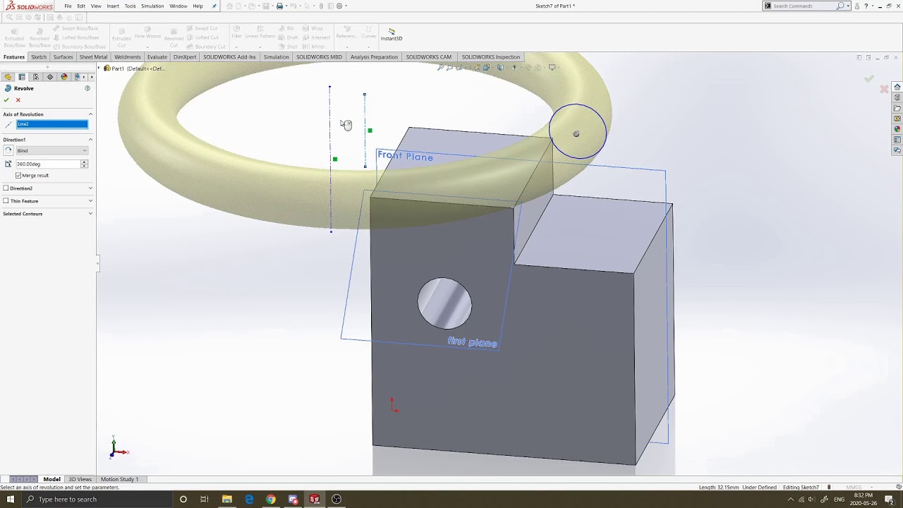 Solidworks Team phantom lesson 2 - YouTube