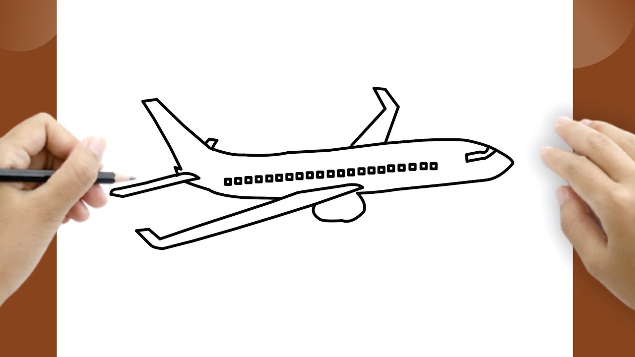 WIE MAN EIN FLUGZEUG ZEICHNET - SCHRITT FÜR SCHRITT ANLEITUNG FÜR ...