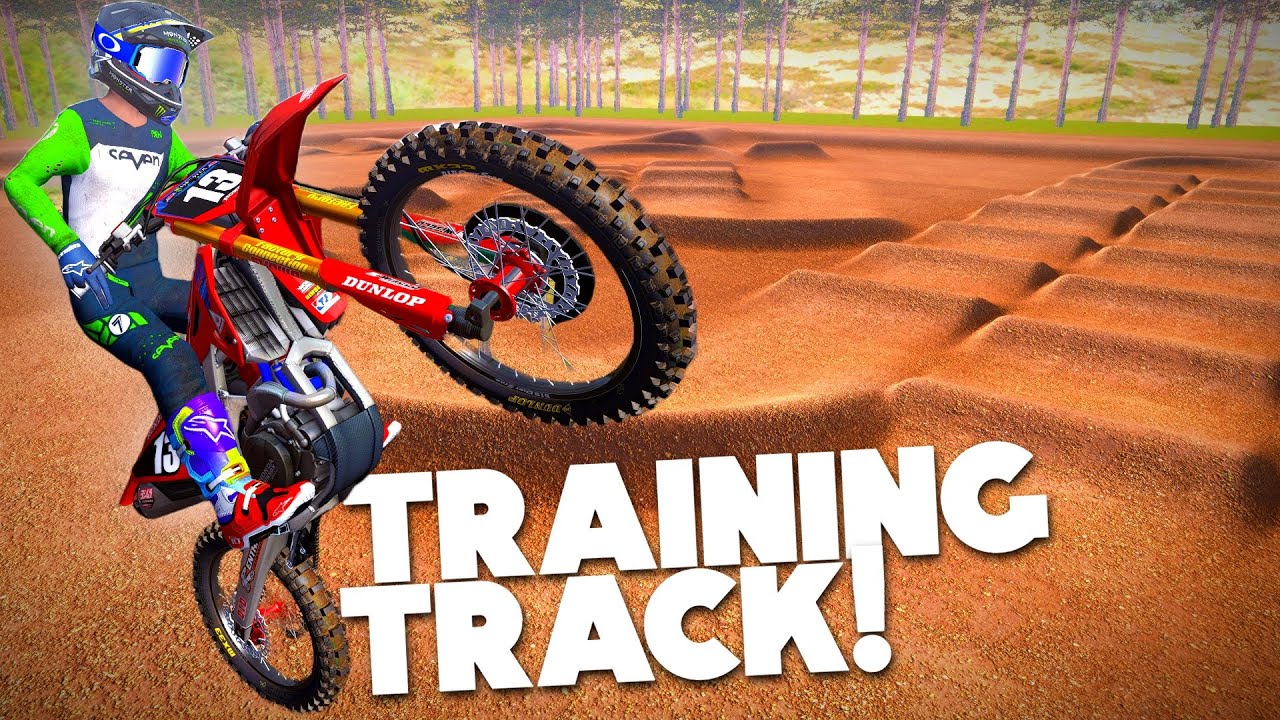 New MX Bikes Track For PRO SX Training! - YouTube