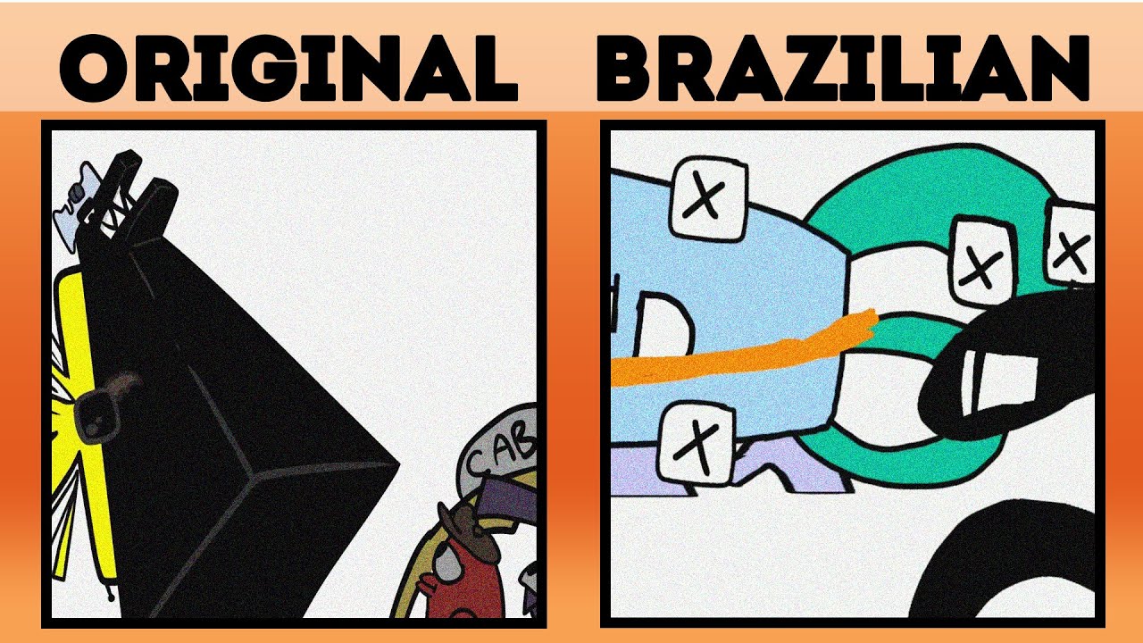 Alphabet Lore vs Brazilian Alphabet Lore Comparison #4 - YouTube