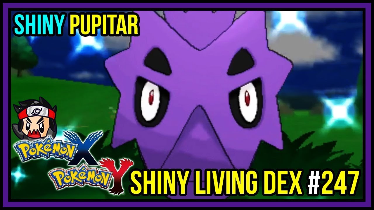 Shiny Pupitar X And Y