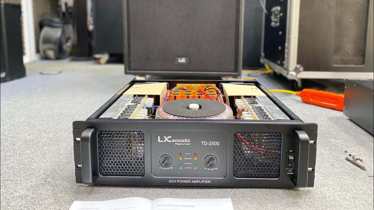 Đẩy Trị Sub Kép Khủng LX TD2500 : 2500W class TD. Lh: 0965953233 - YouTube