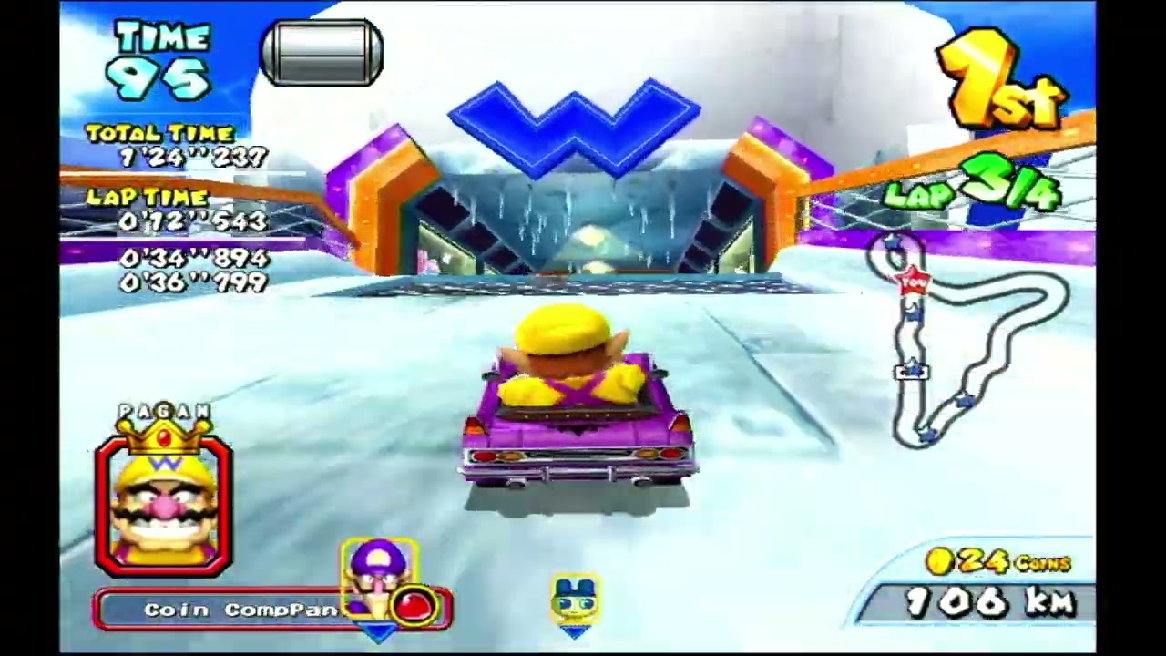 Wario Cup 100cc (Round 1-4) Mario Kart Arcade GP 2 - YouTube