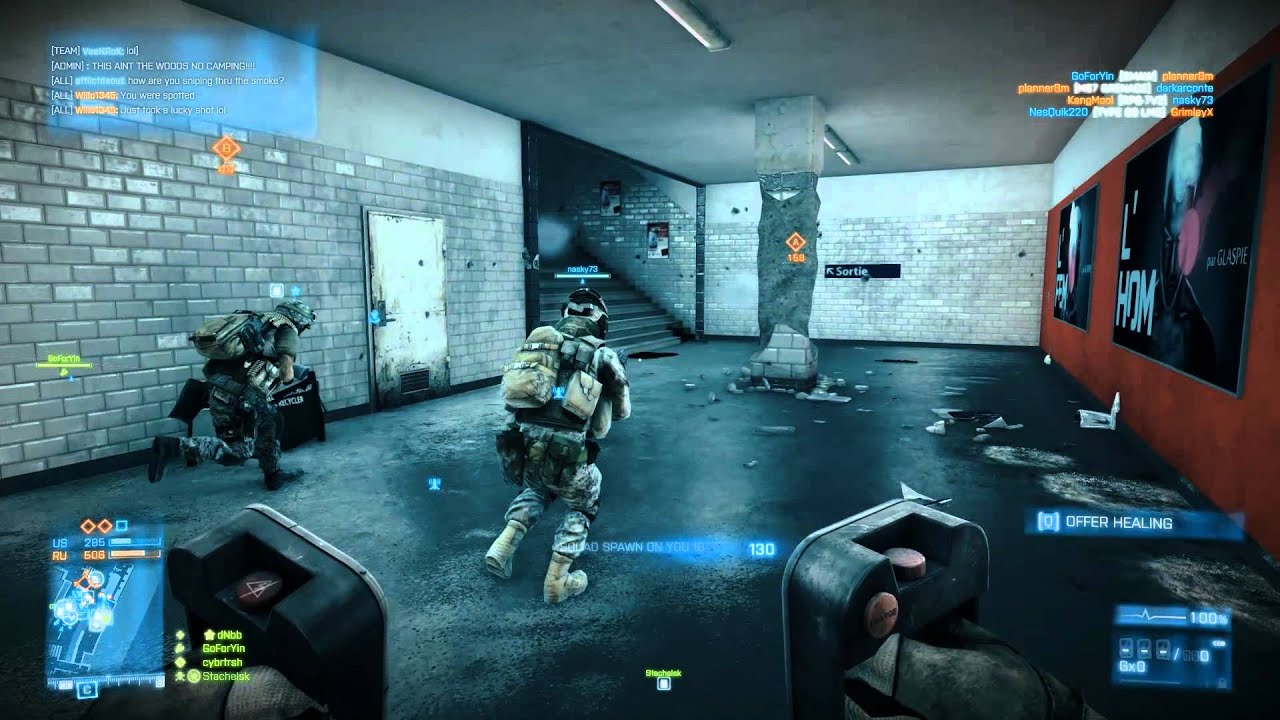 Battlefield 3 PC: Medic Gameplay 64 players [Ultra Settings] - YouTube