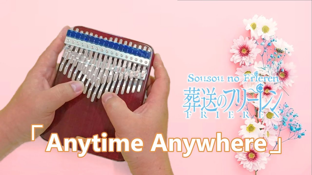 Sousou no Frieren ED - Milet (Anytime Anywhere) - Kalimba Easy Tutorial ...