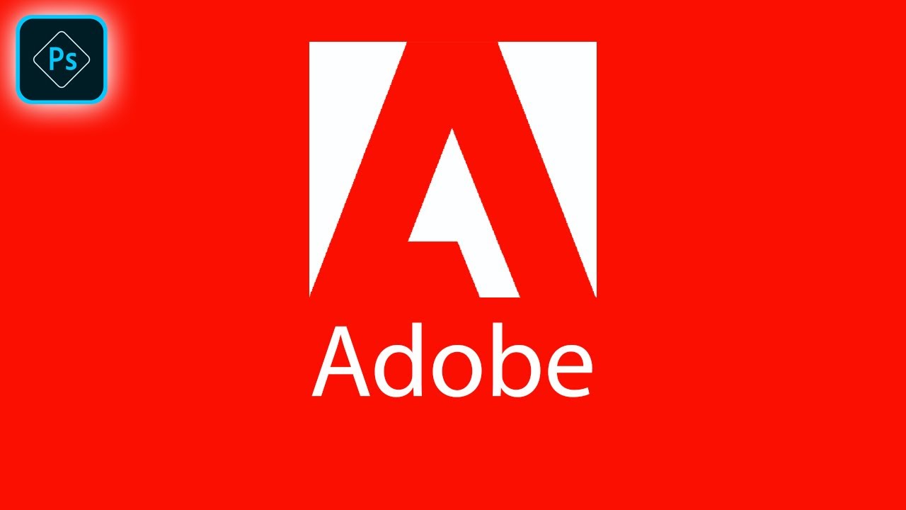 Adobe Logo Design in Photoshop - YouTube