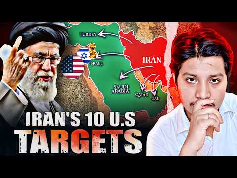 Iran will first attack these 10 US military bases | Iran's 10 U.S. Targets | Ammar Khan