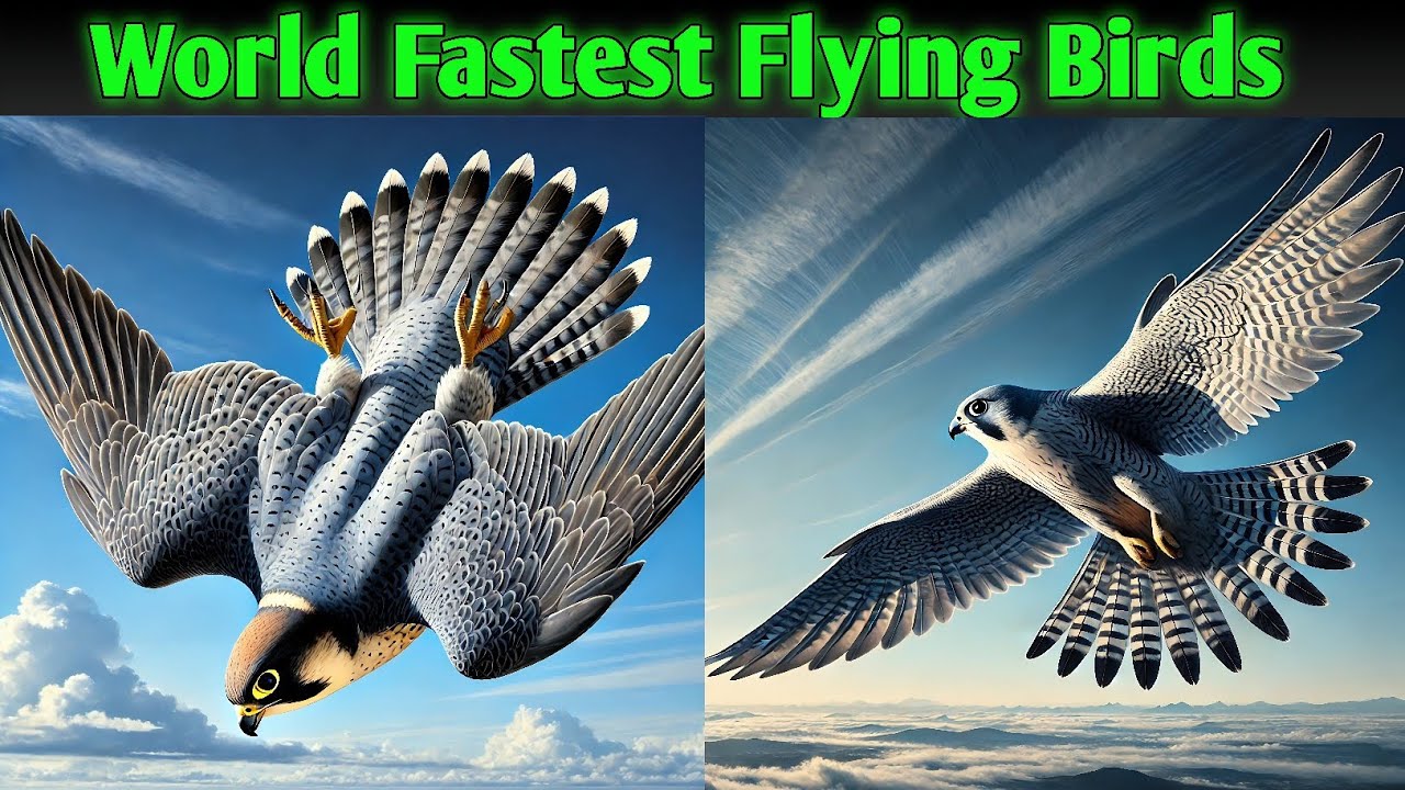 World's Fastest Flying Birds | Incredible Speed of Nature | World ...