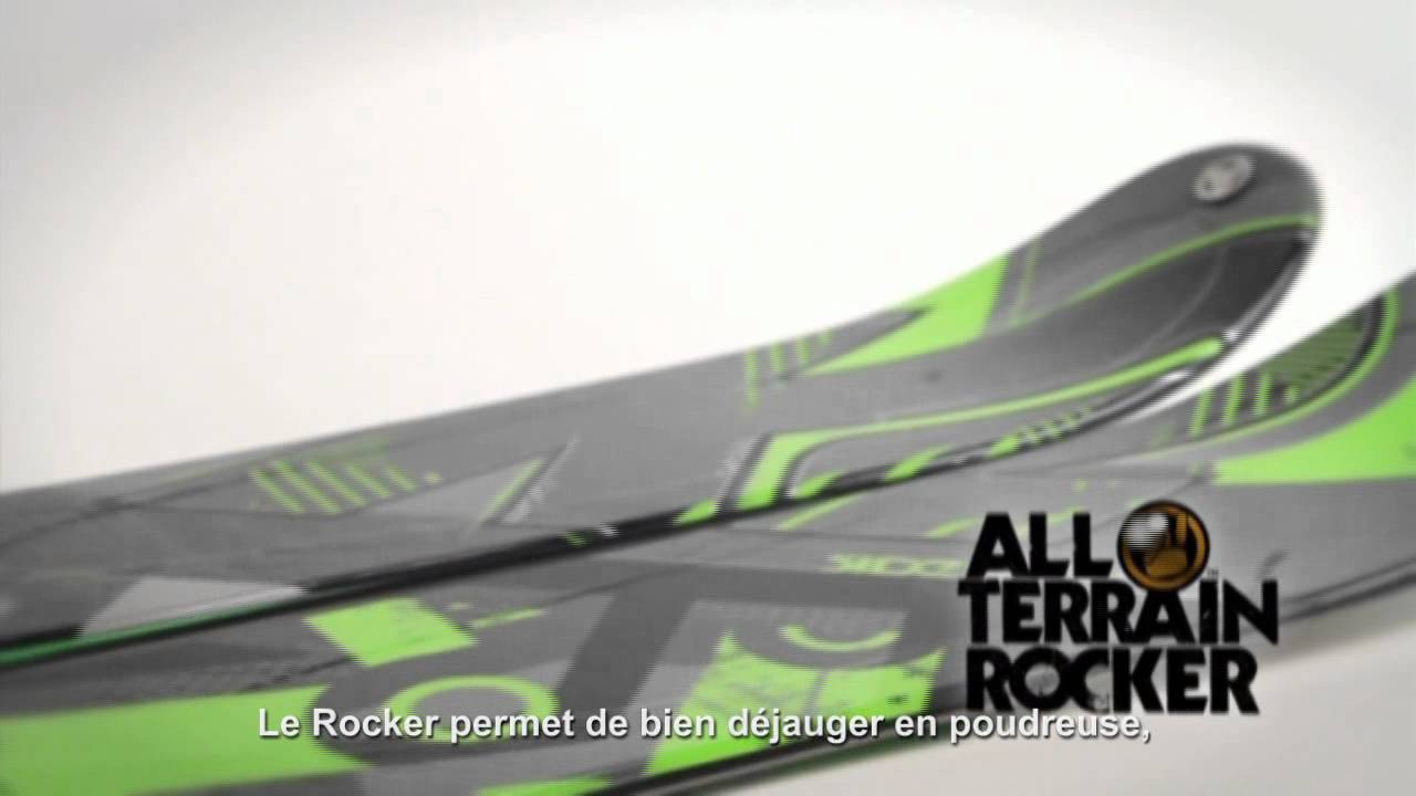 Ski K2 Freeride / Free'Rando Sidestash 2012 - YouTube